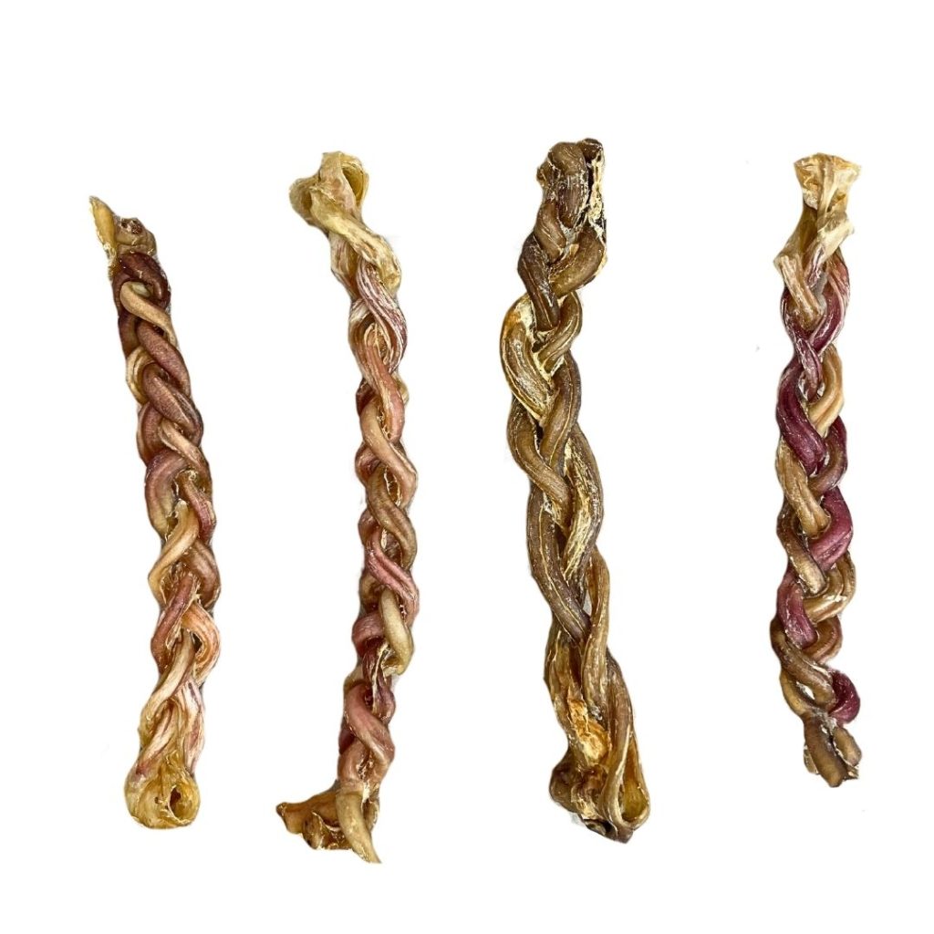 Lamb Pizzle Braided 15cm (25 pack) - Nova Dog Chews