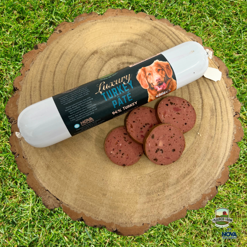 Luxury Turkey Pate 400g - Nova Dog Chews