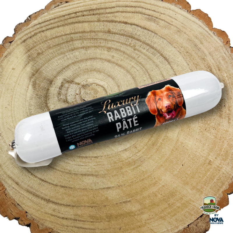 Luxury Rabbit Pate 400g – Nova Dog Chews