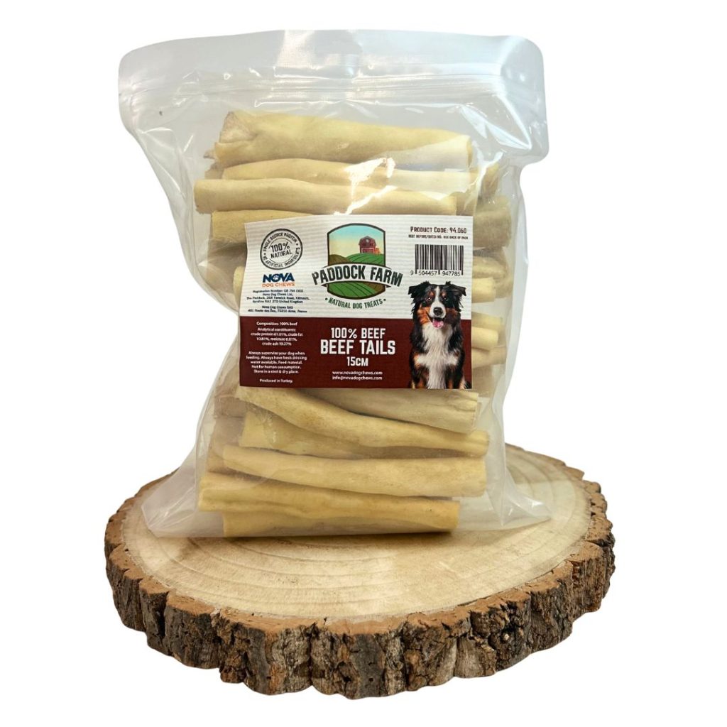 Beef Tails 1kg (Mixed Sizes) - Nova Dog Chews
