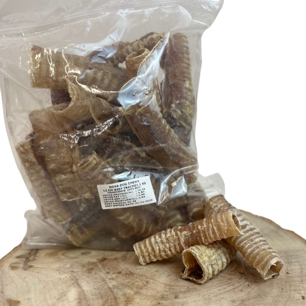 Beef Trachea 12cm 1kg – Nova Dog Chews