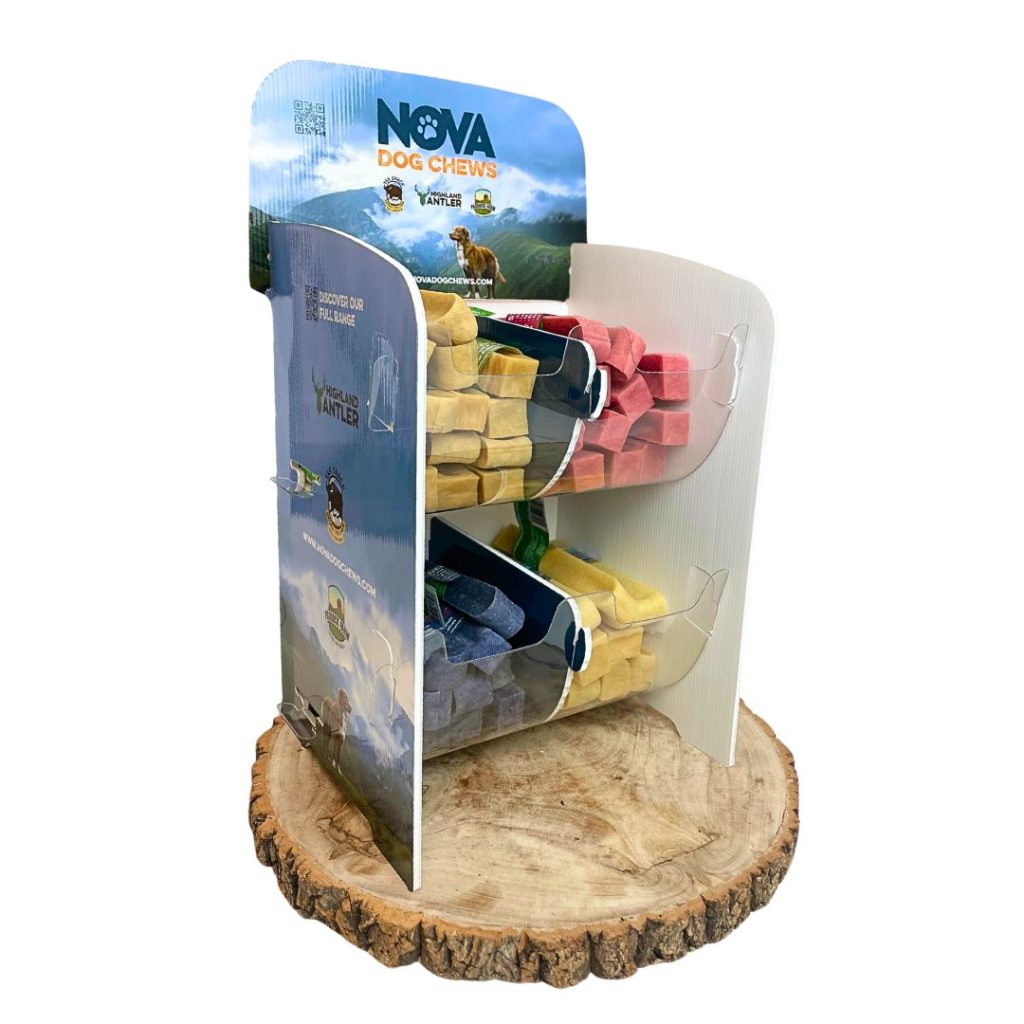 Nova Dog Chews Branded Counter Top Stand – Nova Dog Chews