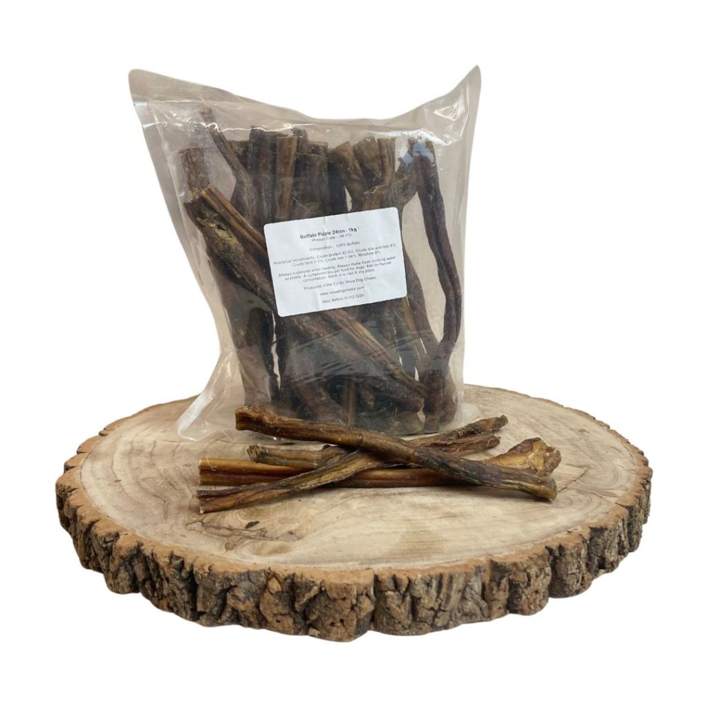 Buffalo Pizzle (approx 24cm) 1kg (25% OFF) – Nova Dog Chews