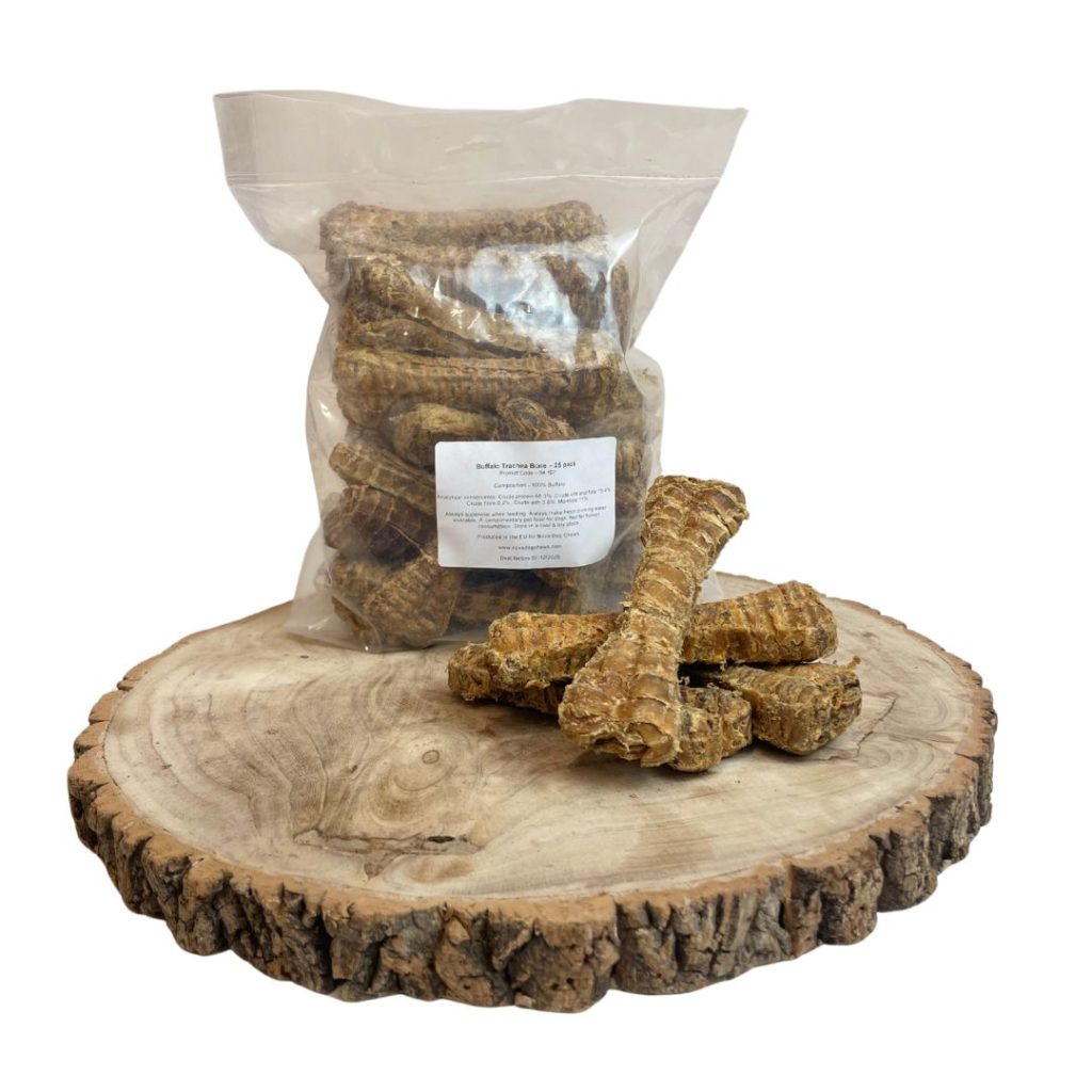 Buffalo Trachea Bone 25pack (Long term OOS) - Nova Dog Chews
