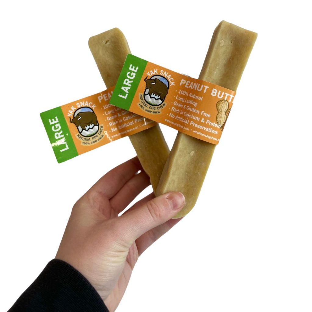 Yak Snack Peanut Butter Large - Nova Dog Chews